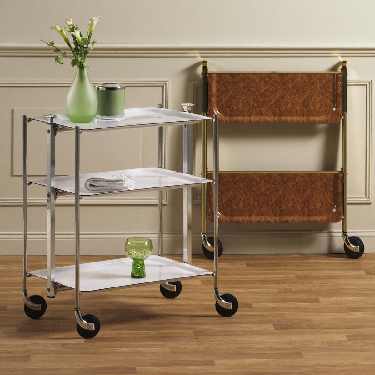 Folding rolling table | CLASTE — Platex